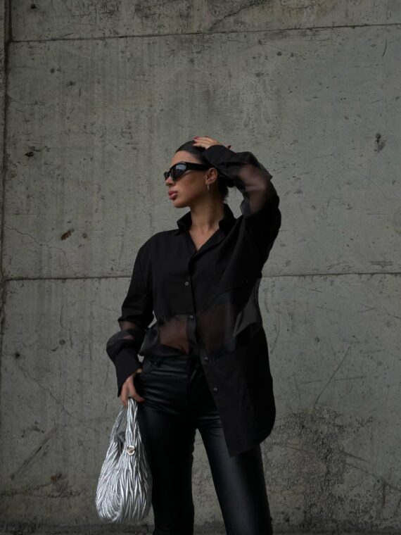 SHIRT WITH TRANSPARENCY | Leloup